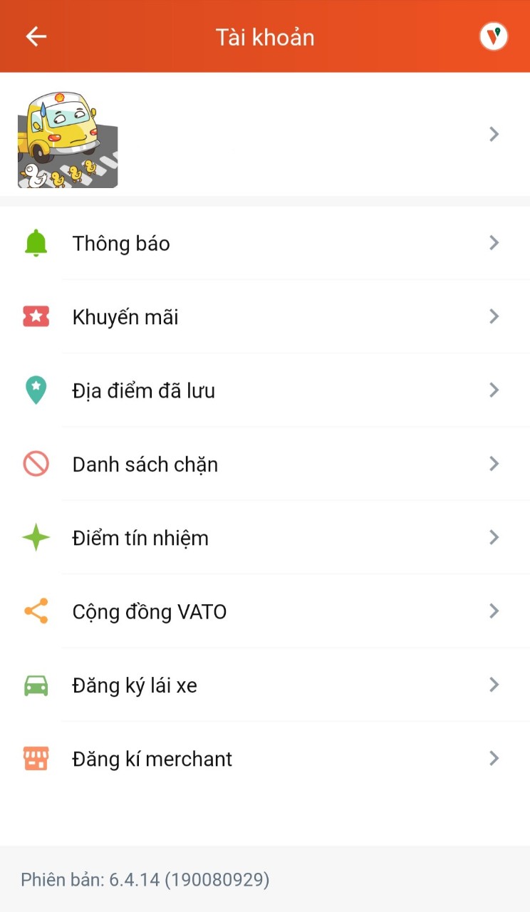 Vato-Food: đăng ký merchant để bán đồ ăn bằng app VATO » BÁC TÀI CÔNG NGHỆ